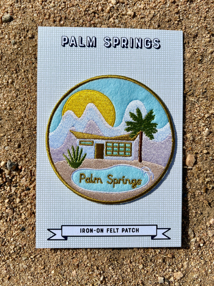 Palm Springs Round Patch – Opal Atlas
